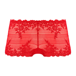 Wacoal Embrace Lace Short Equestrian Red - Annadiva